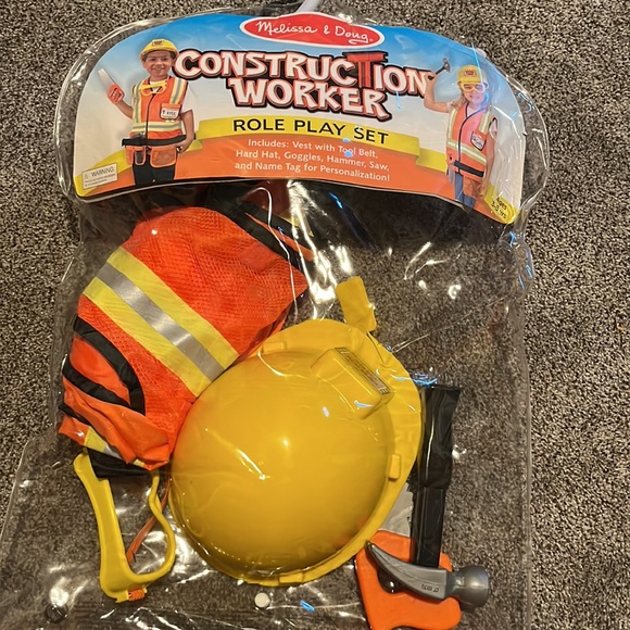 Costumes | Melissa Doug Construction Worker Play Set | Poshmark